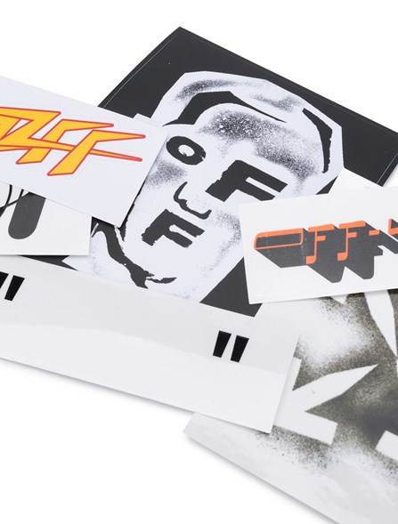 OFF-WHITE LOGO STICKERS | Dante5.com OMZG034E20MAT0011001