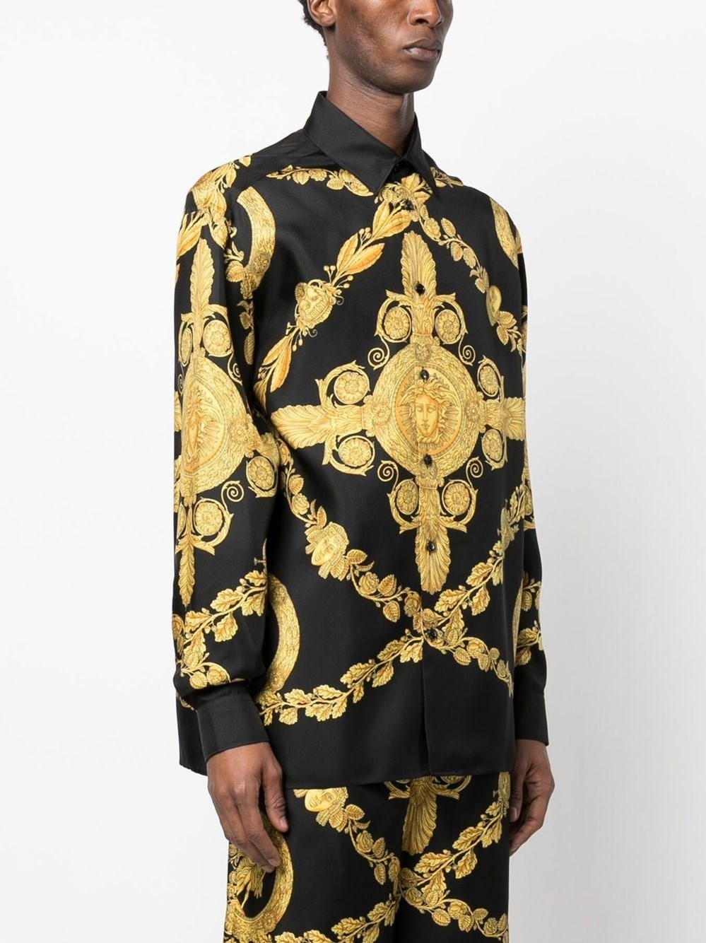VERSACE BAROCCO PRINT SHIRT | Dante5.com 10039411A068195B000