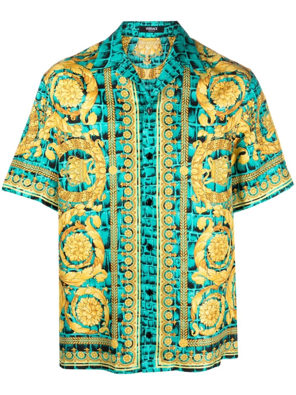 VERSACE BAROQUE PRINT SHIRT | Dante5.com 10039261A085355X340
